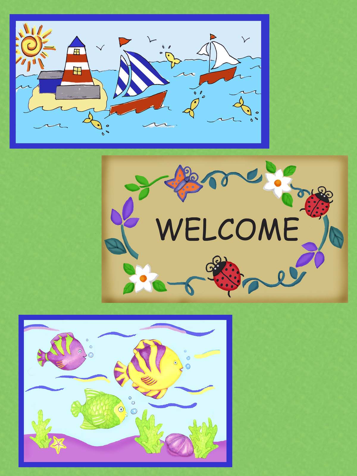 Spring & Summer Mats - Eileen Design