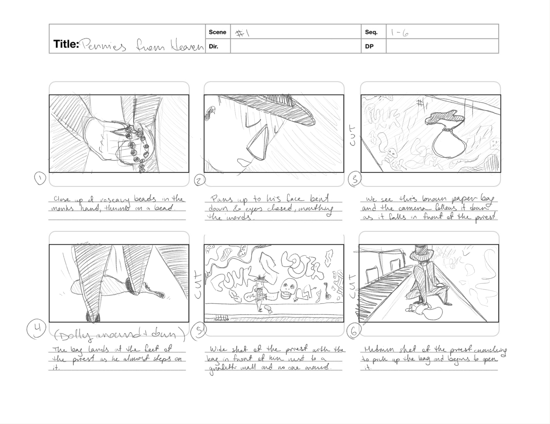 Storyboard Exercises