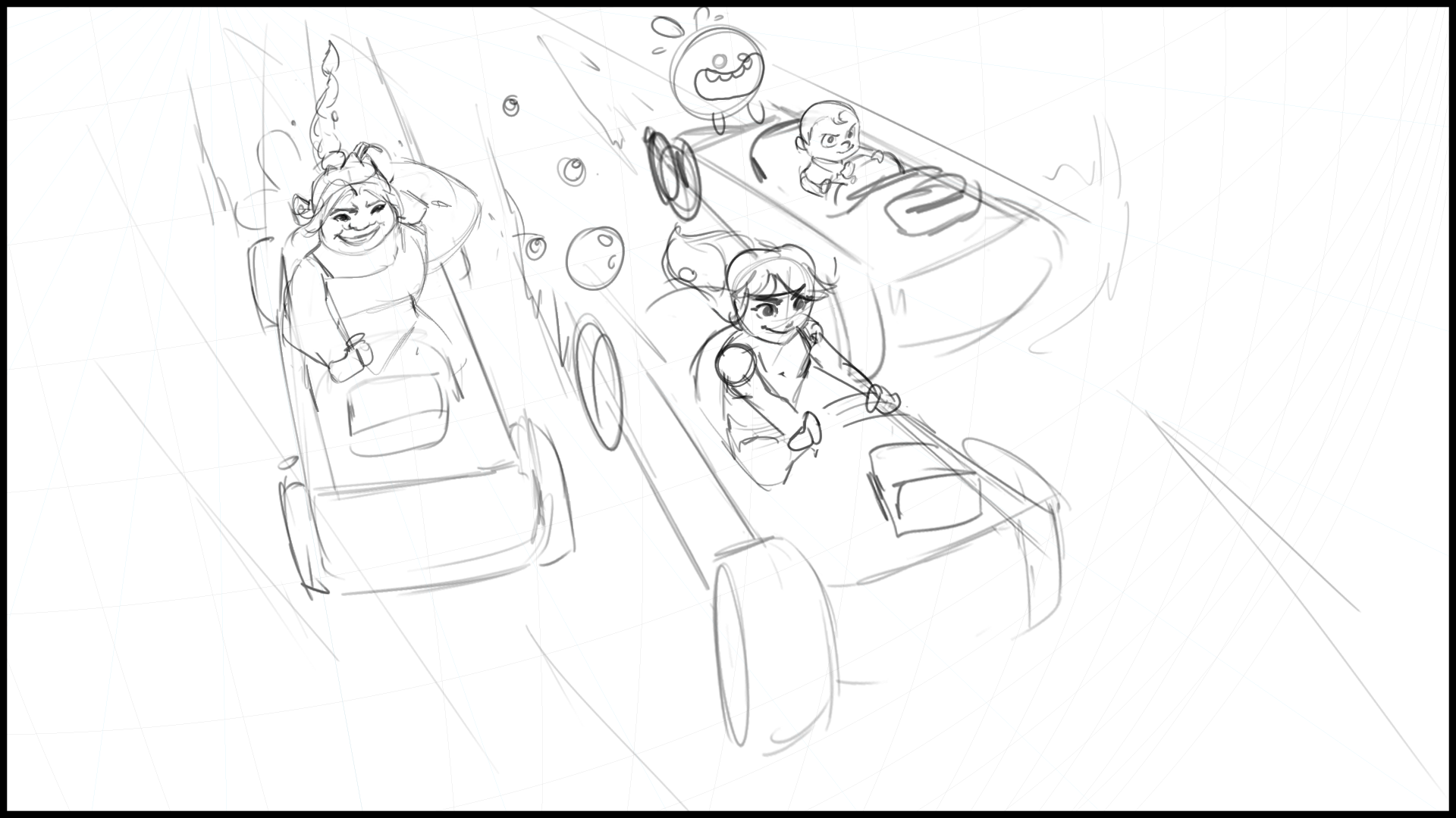 Storyboards - DreamWorks-All Stars Kart Racing