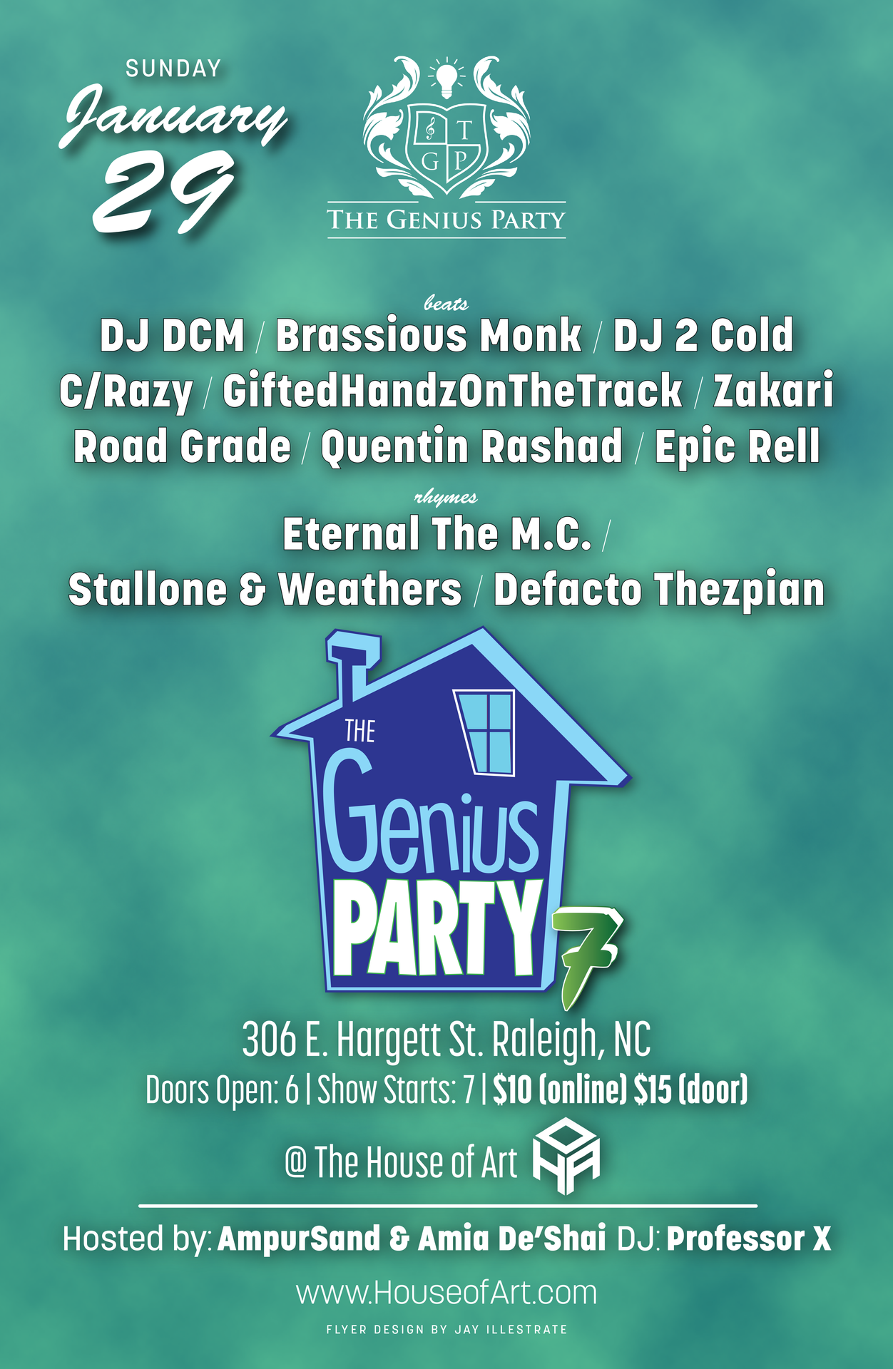 THE GENIUS PARTY