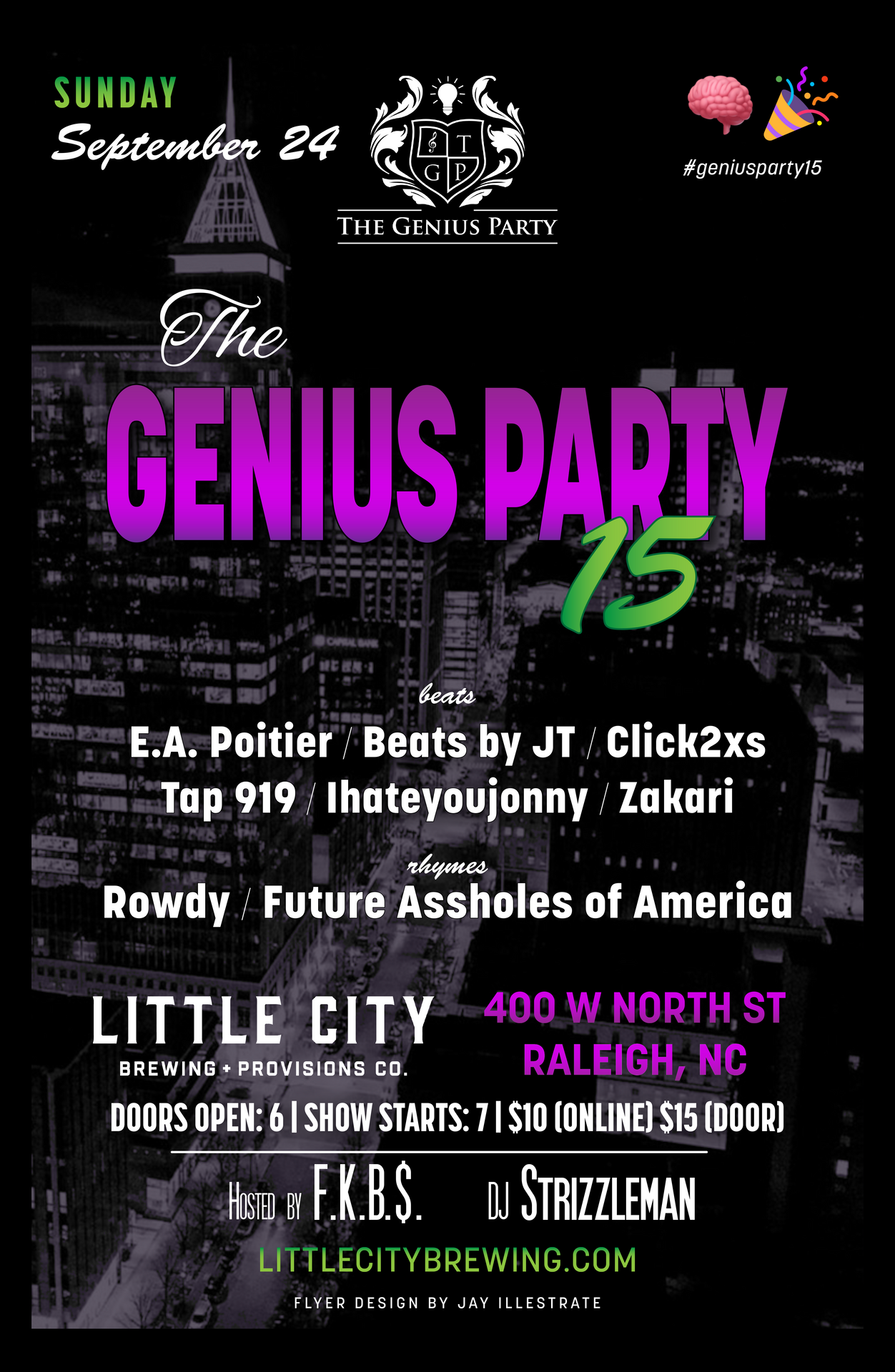THE GENIUS PARTY