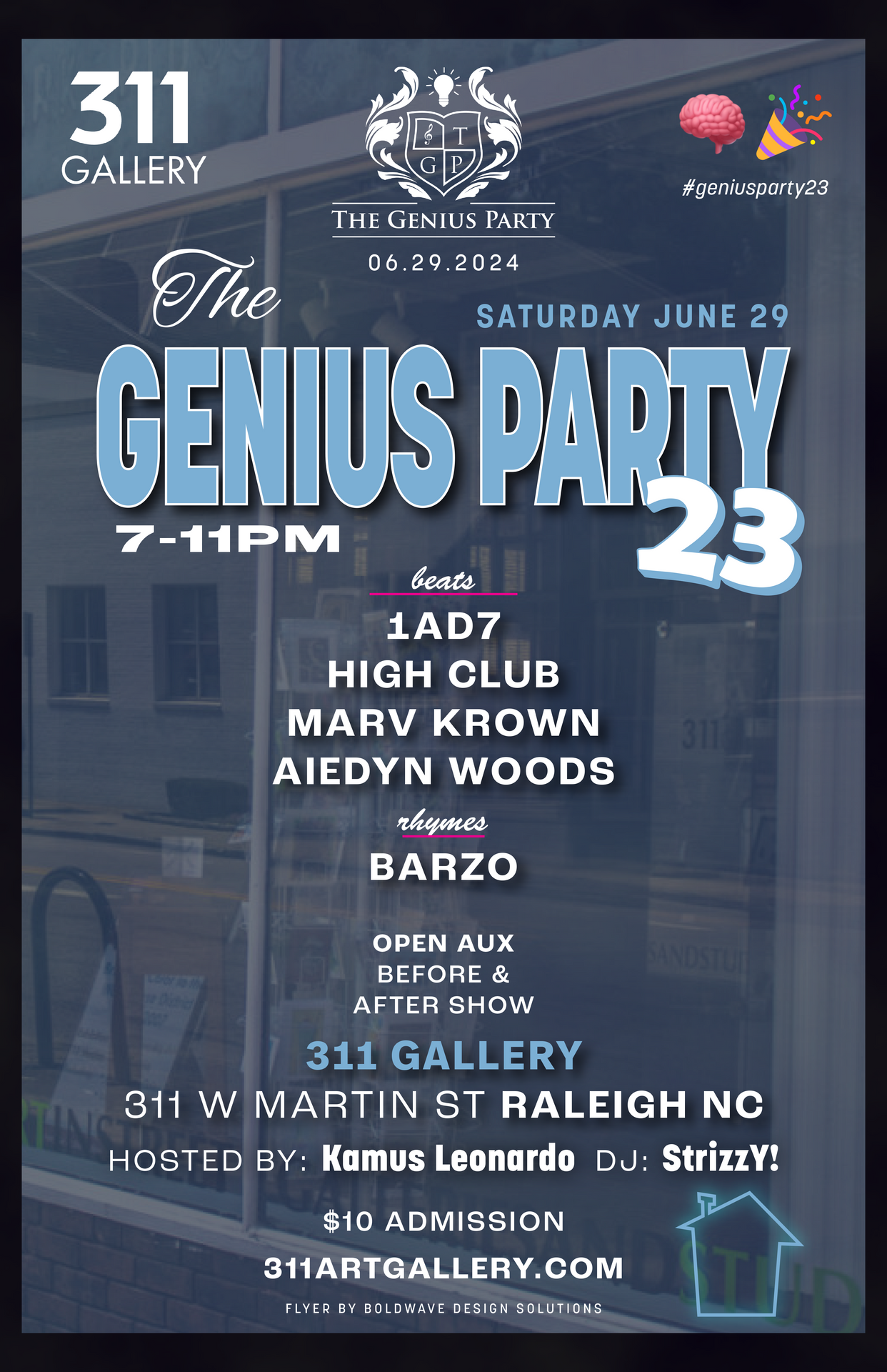 THE GENIUS PARTY