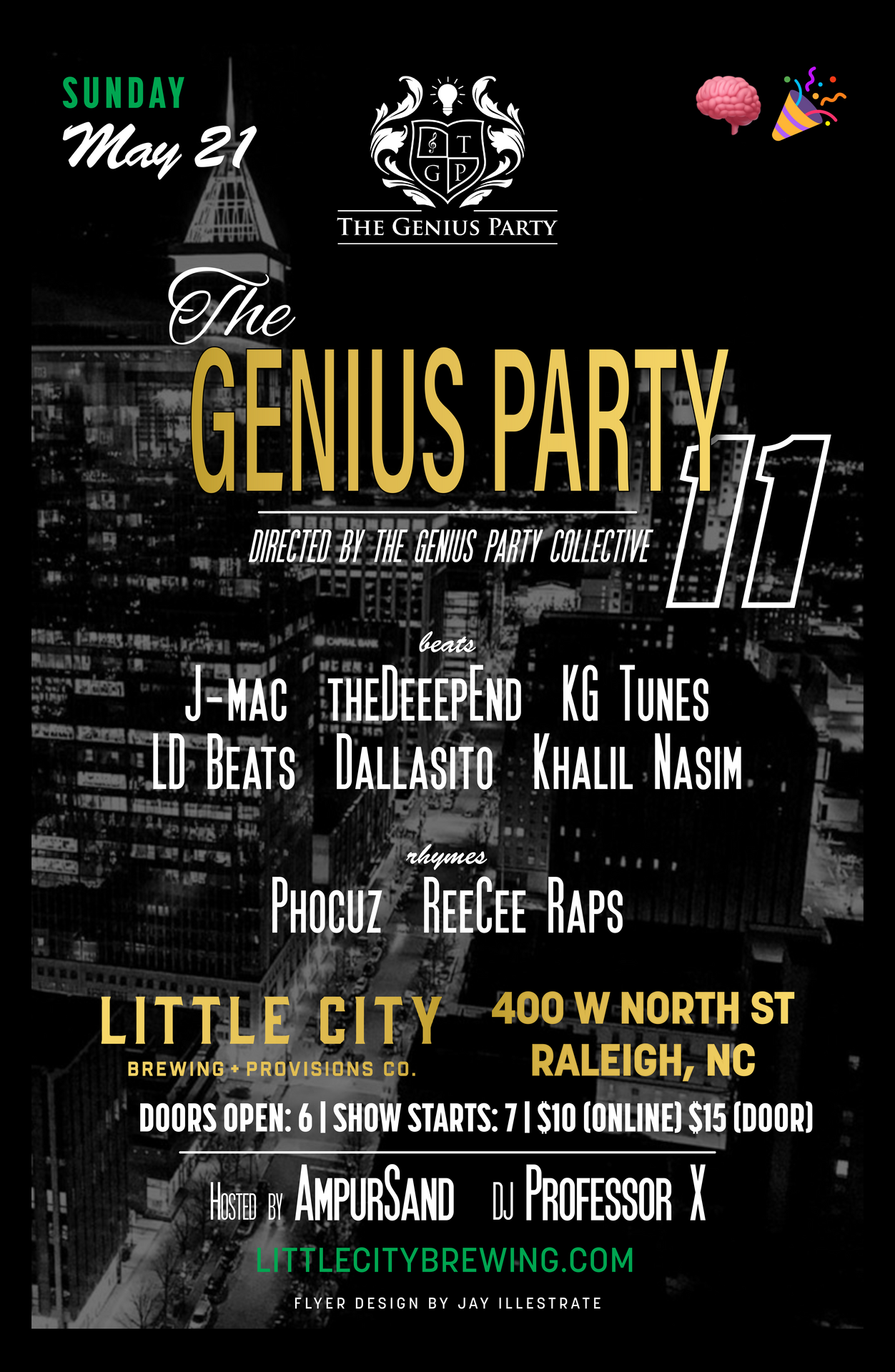 THE GENIUS PARTY