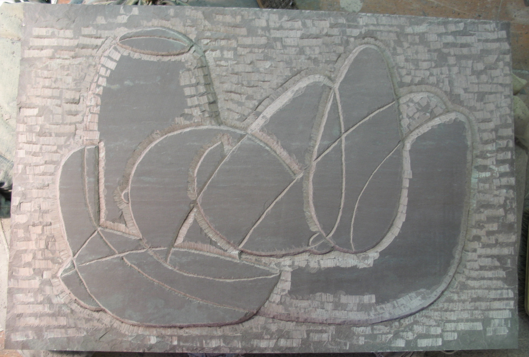 Slate Relief Carving