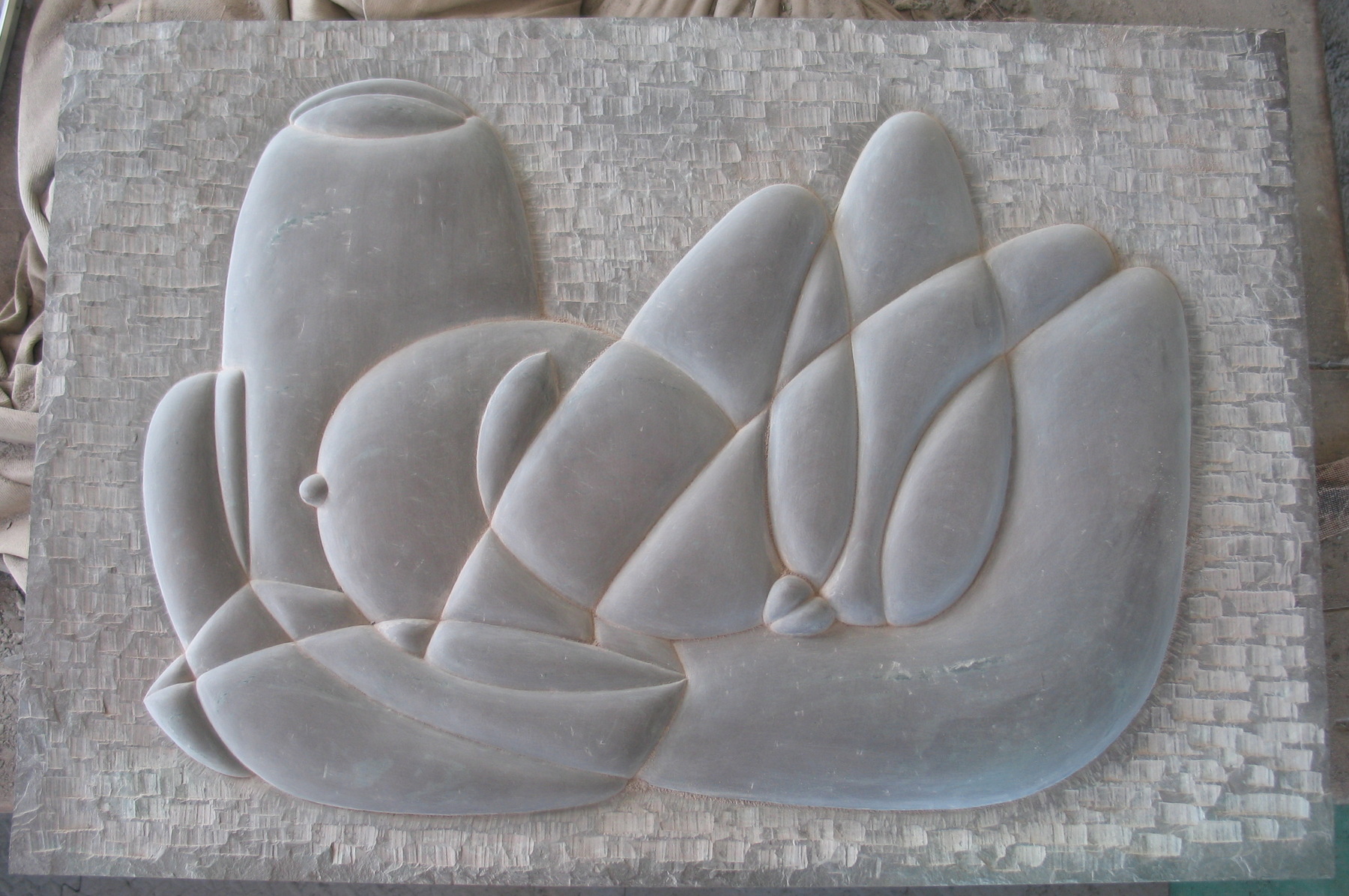 Slate Relief Carving