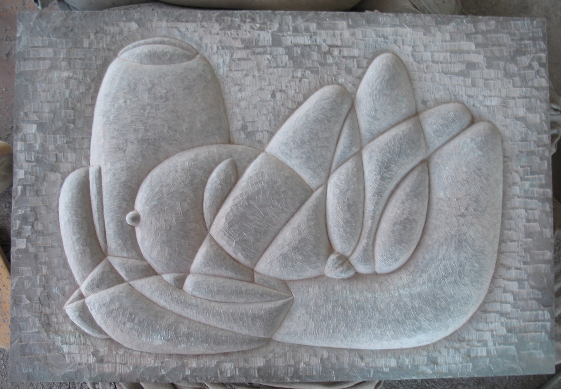 Slate Relief Carving