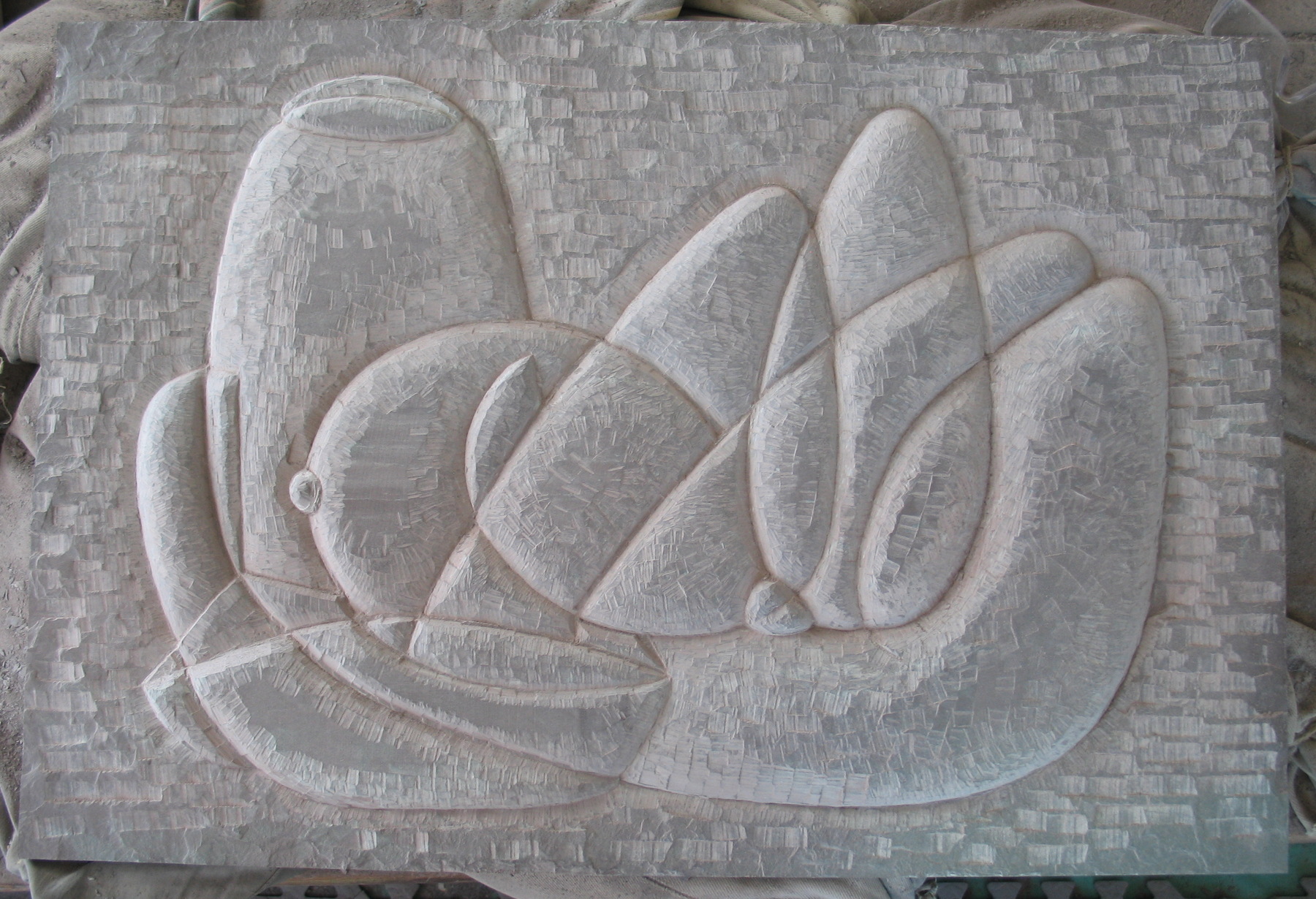 Slate Relief Carving