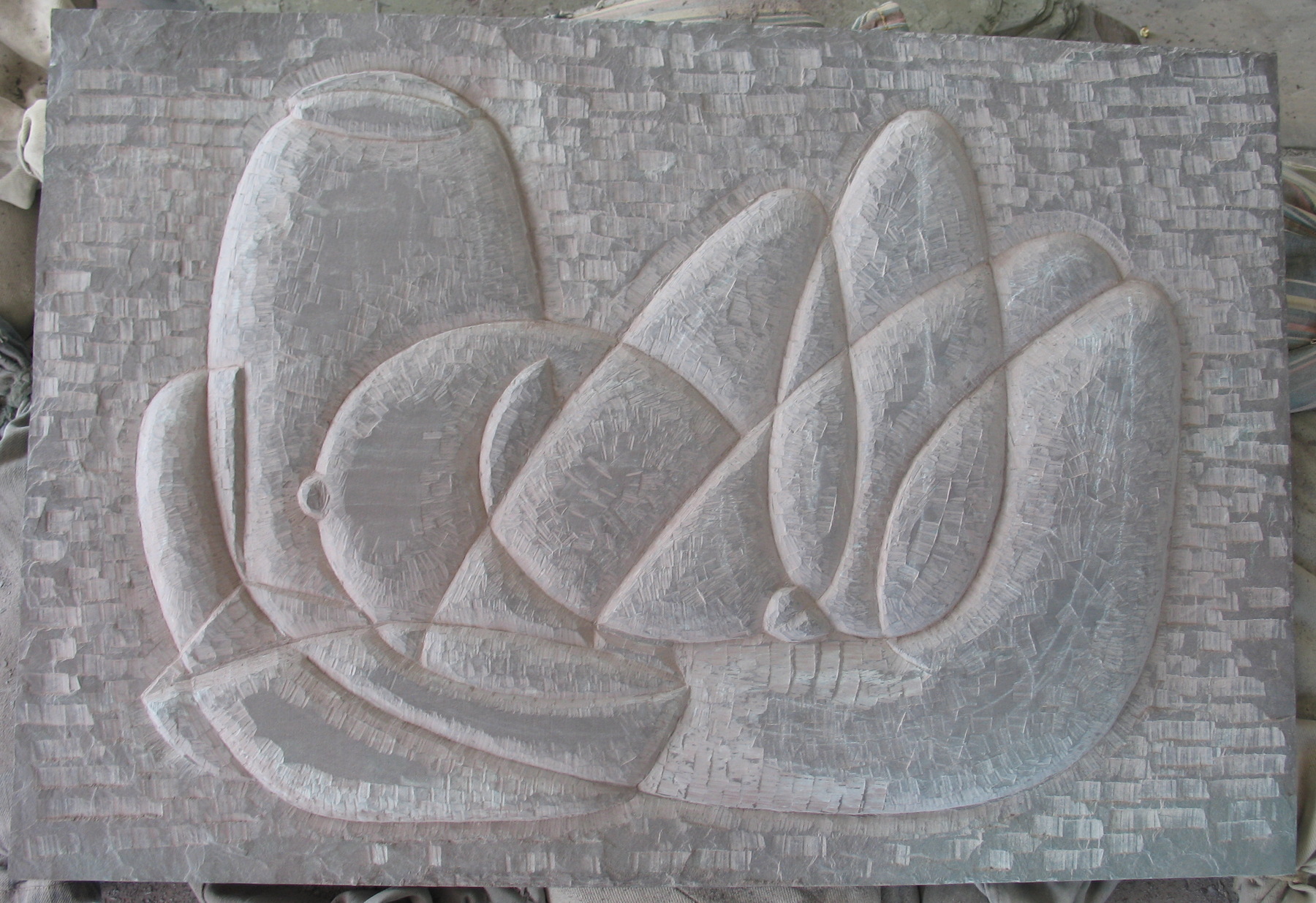 Slate Relief Carving
