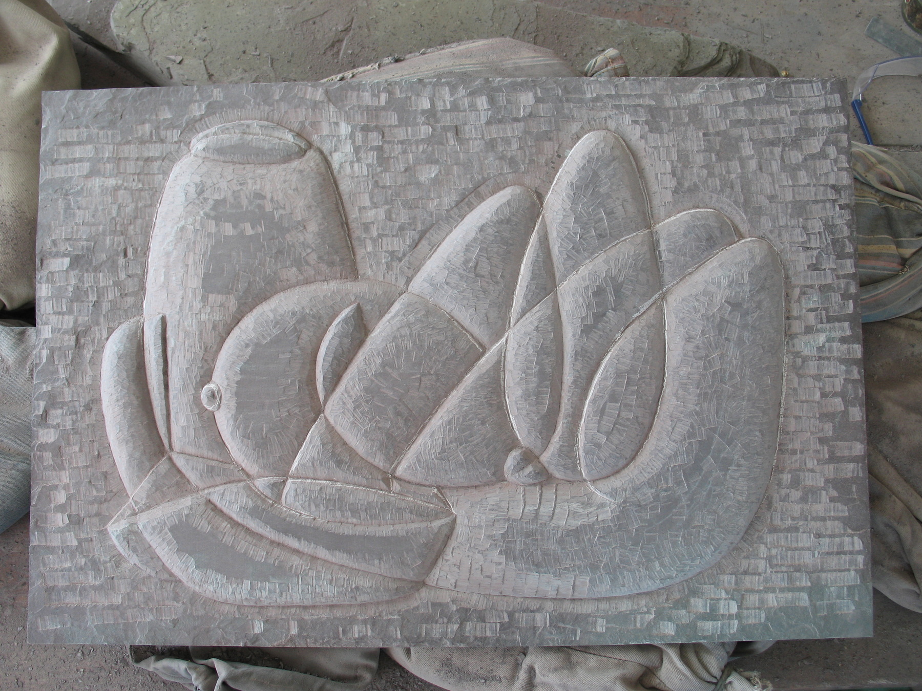 Slate Relief Carving