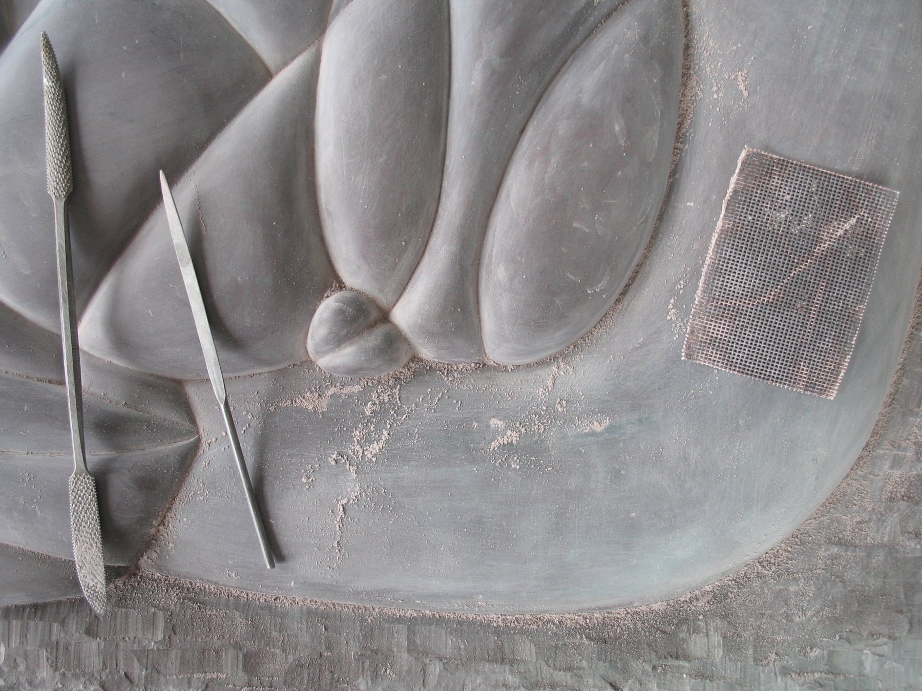 Slate Relief Carving
