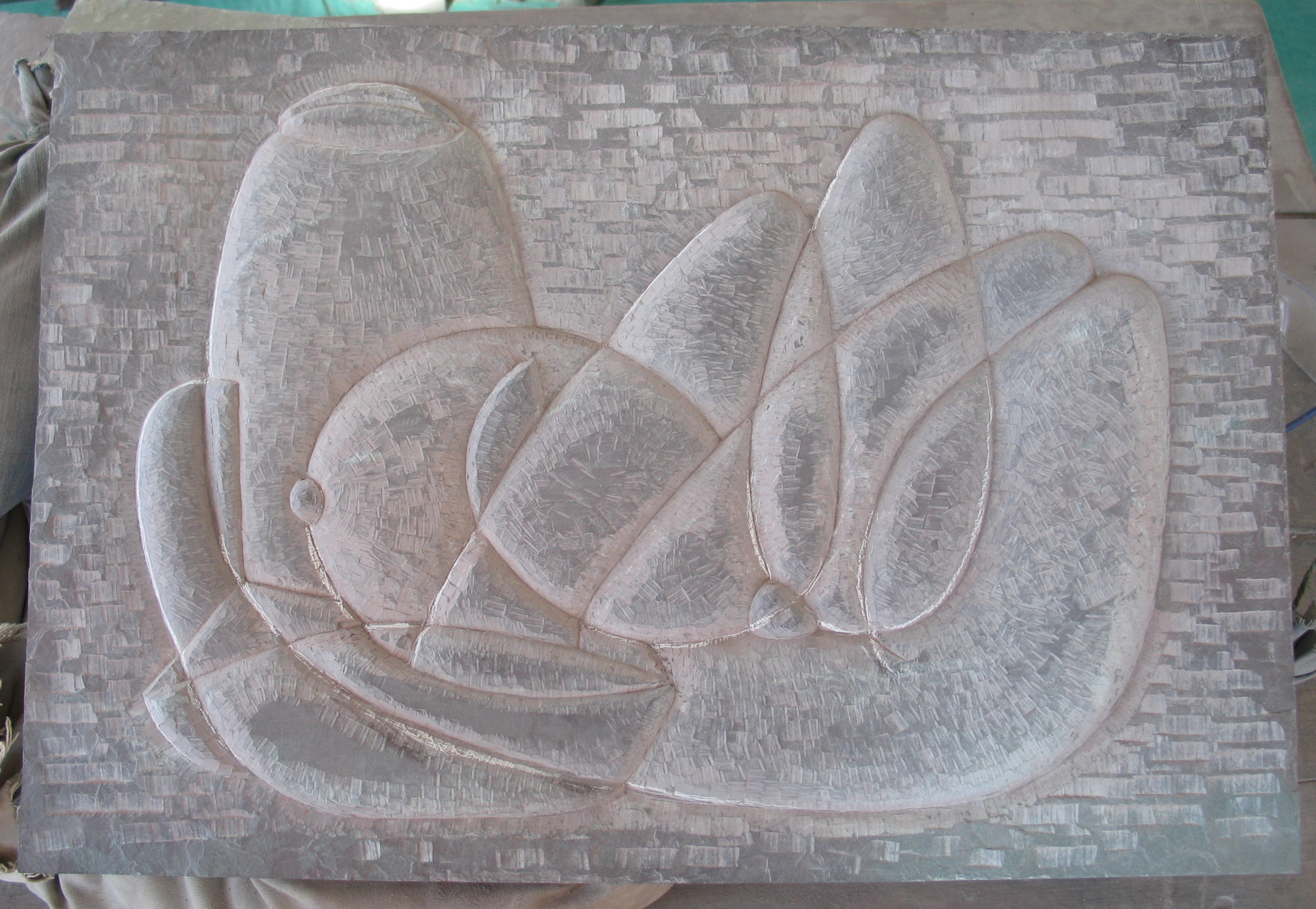 Slate Relief Carving
