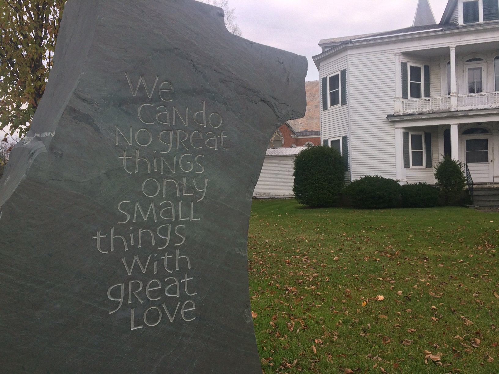 The Silent Friend Slate Project