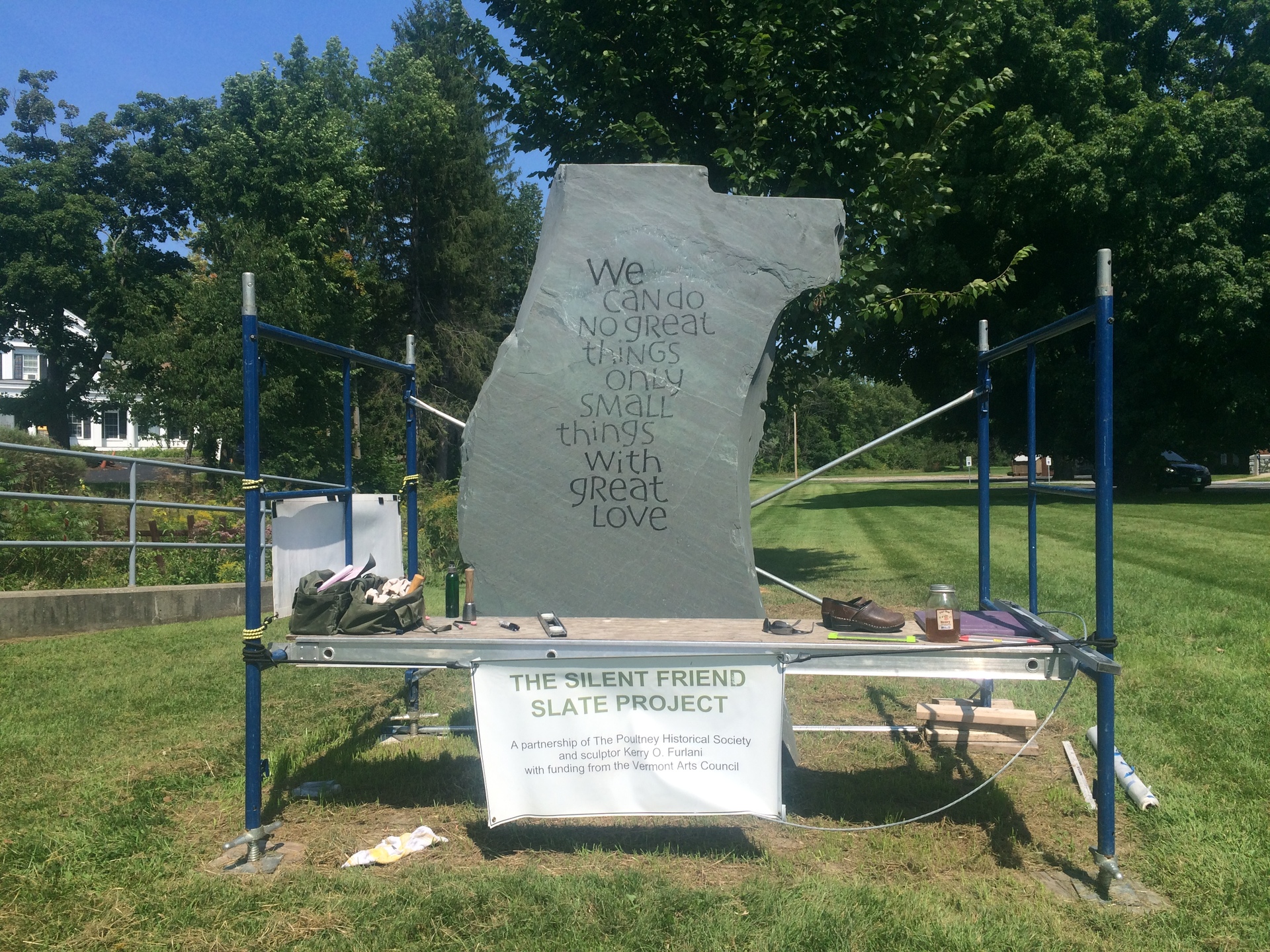 The Silent Friend Slate Project