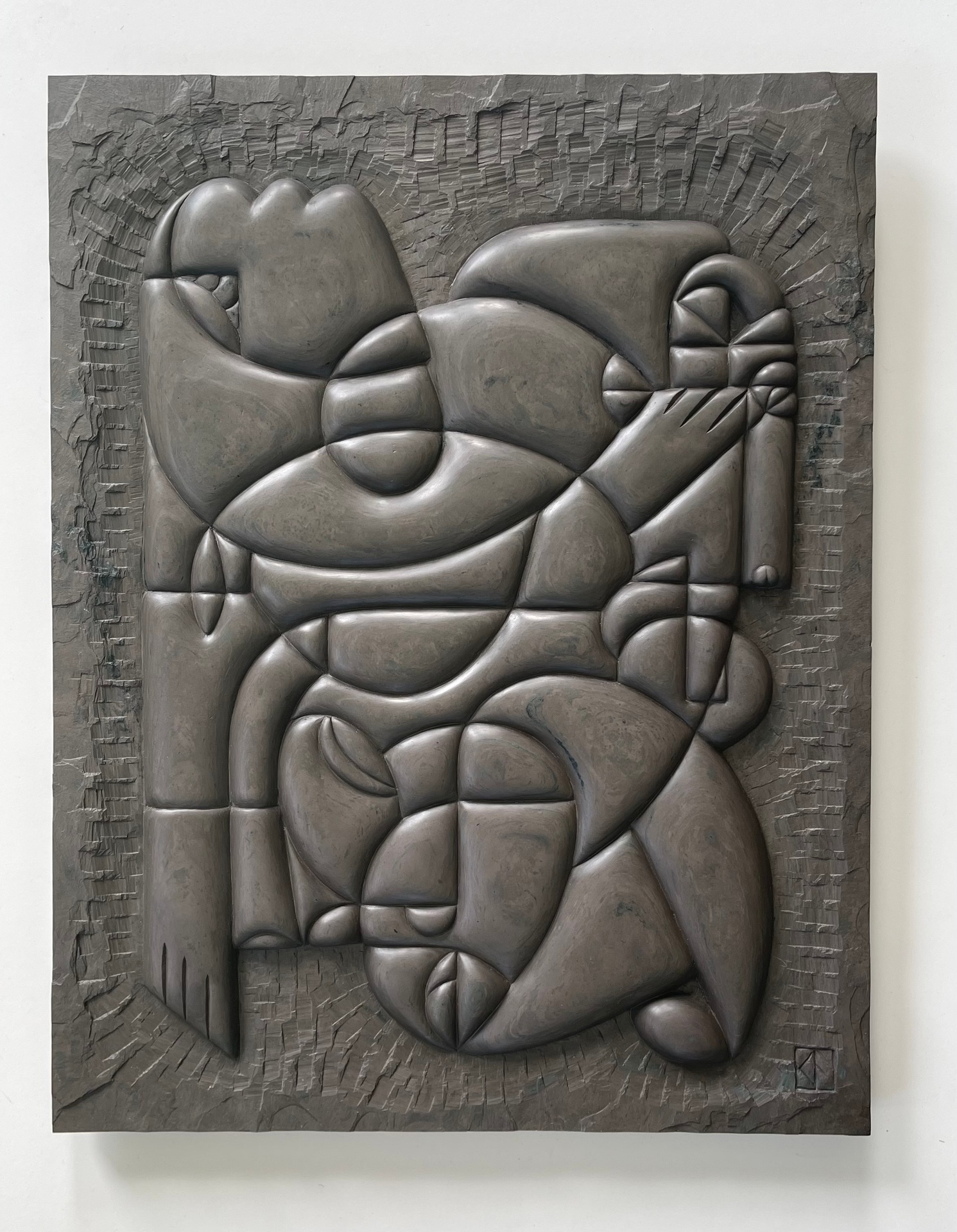 Slate Relief Carvings