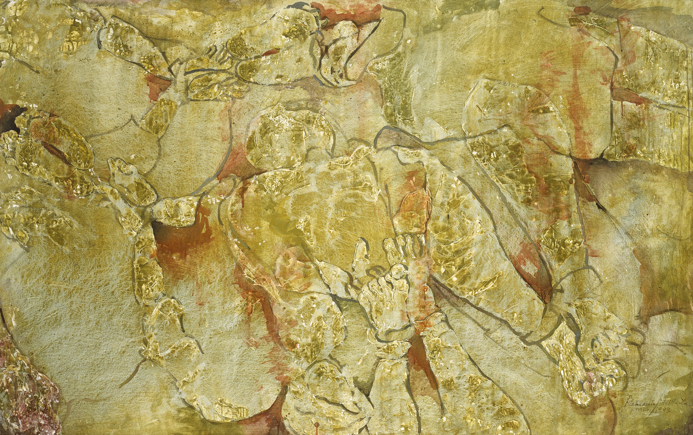 Kebedech Tekleab: "Shackled" (86" x 56")