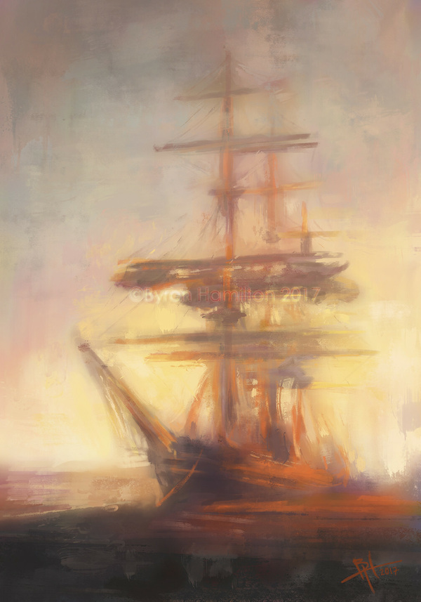 Art by Byron Hamilton