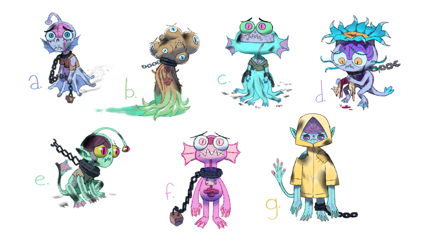 Luke Ashworth // Character Design