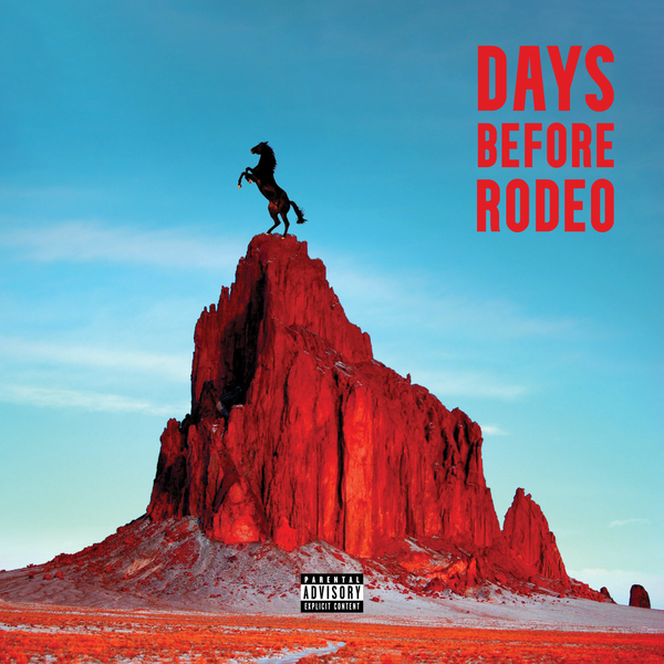 DAYS BEFORE RODEO COVER REDESIGN
