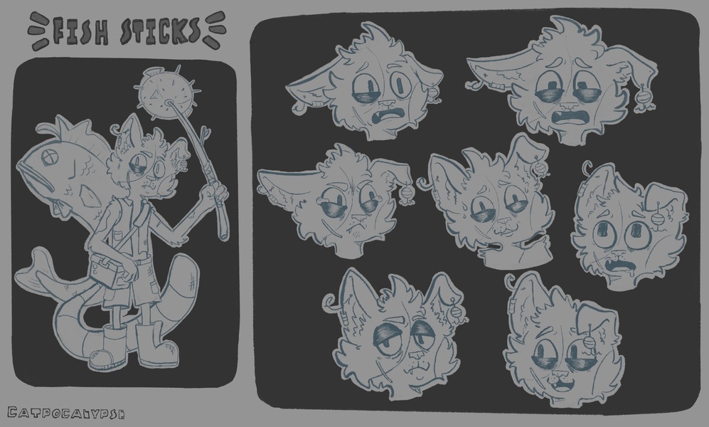 Ink Cryptid Illustrations