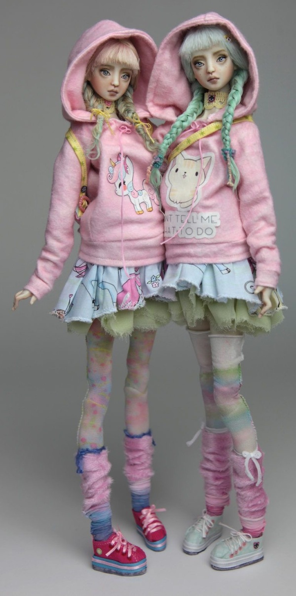 Porcelain Ball Jointed Dolls by Forgotten Hearts
