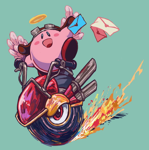 Kirby With Wheelie