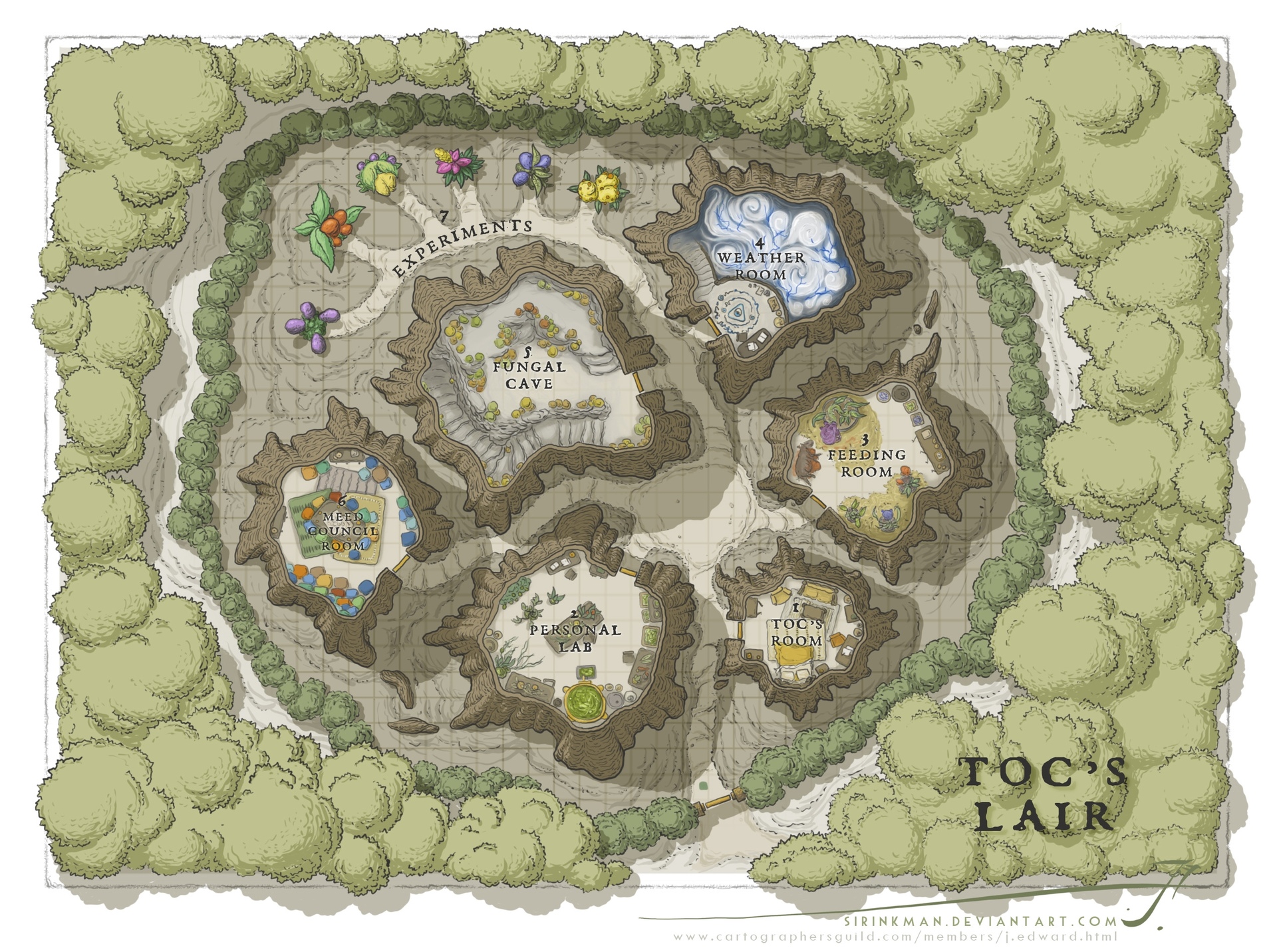 Wizard's Academy maps