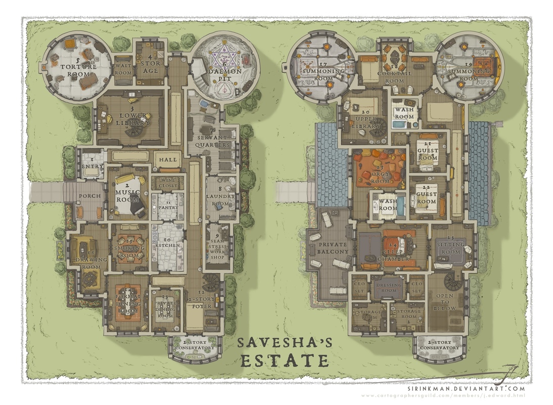Wizard's Academy maps