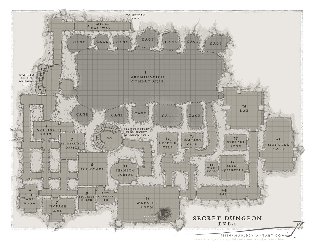 Wizard's Academy maps