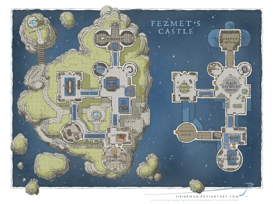 Wizard's Academy maps