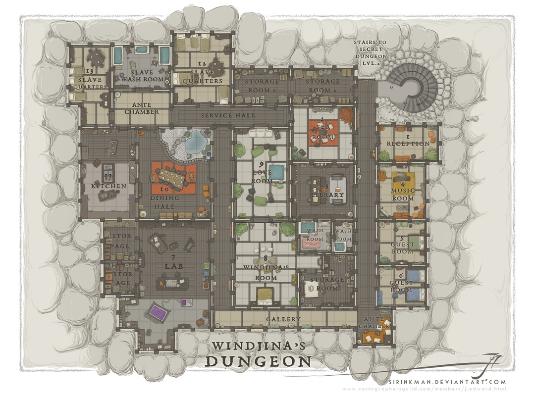 Wizard's Academy maps