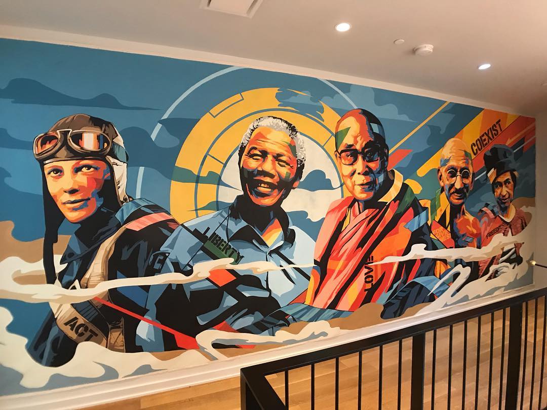 STORE/OFFICE MURAL