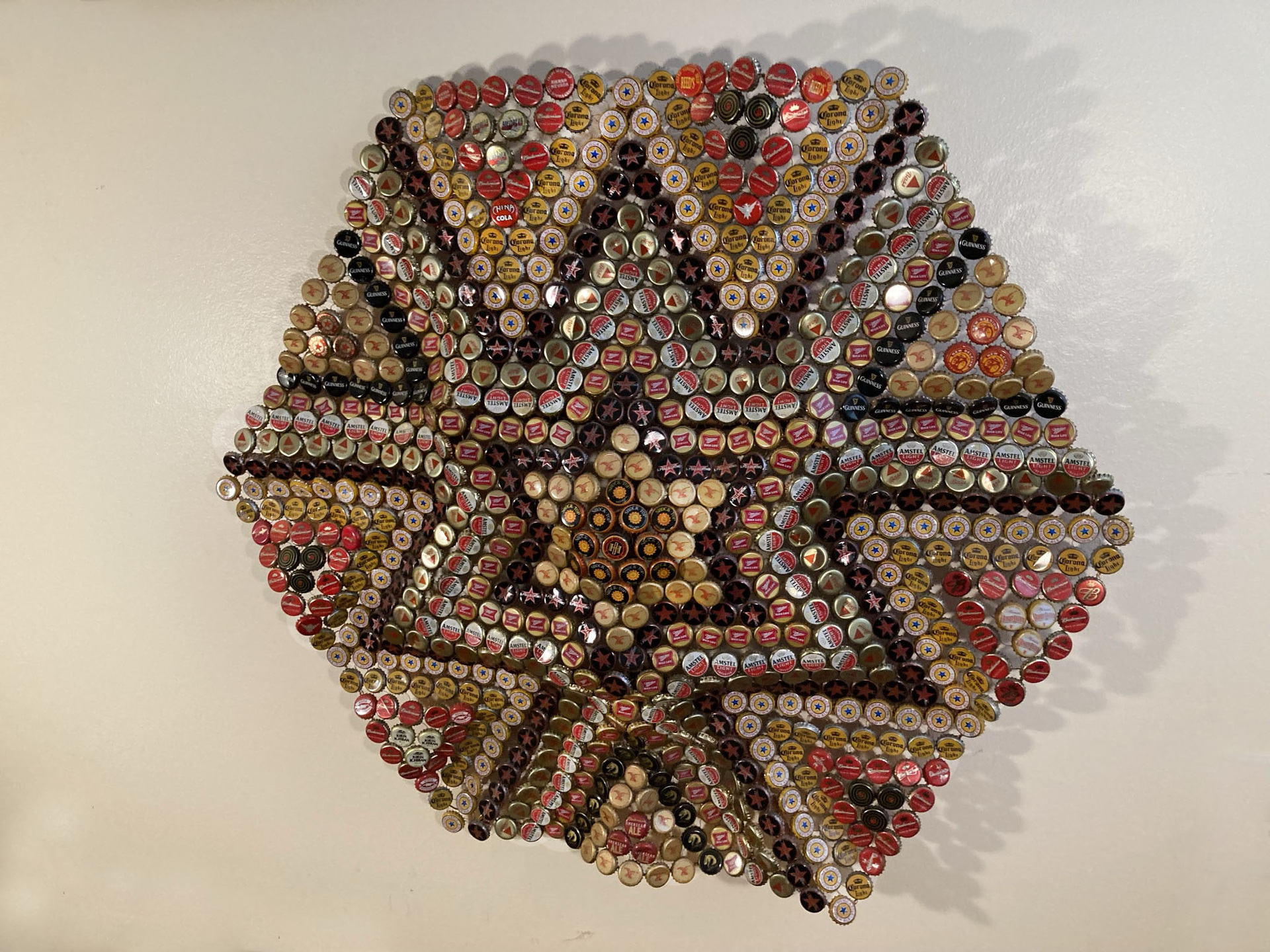 Mosaic Shield Sculpture 2011