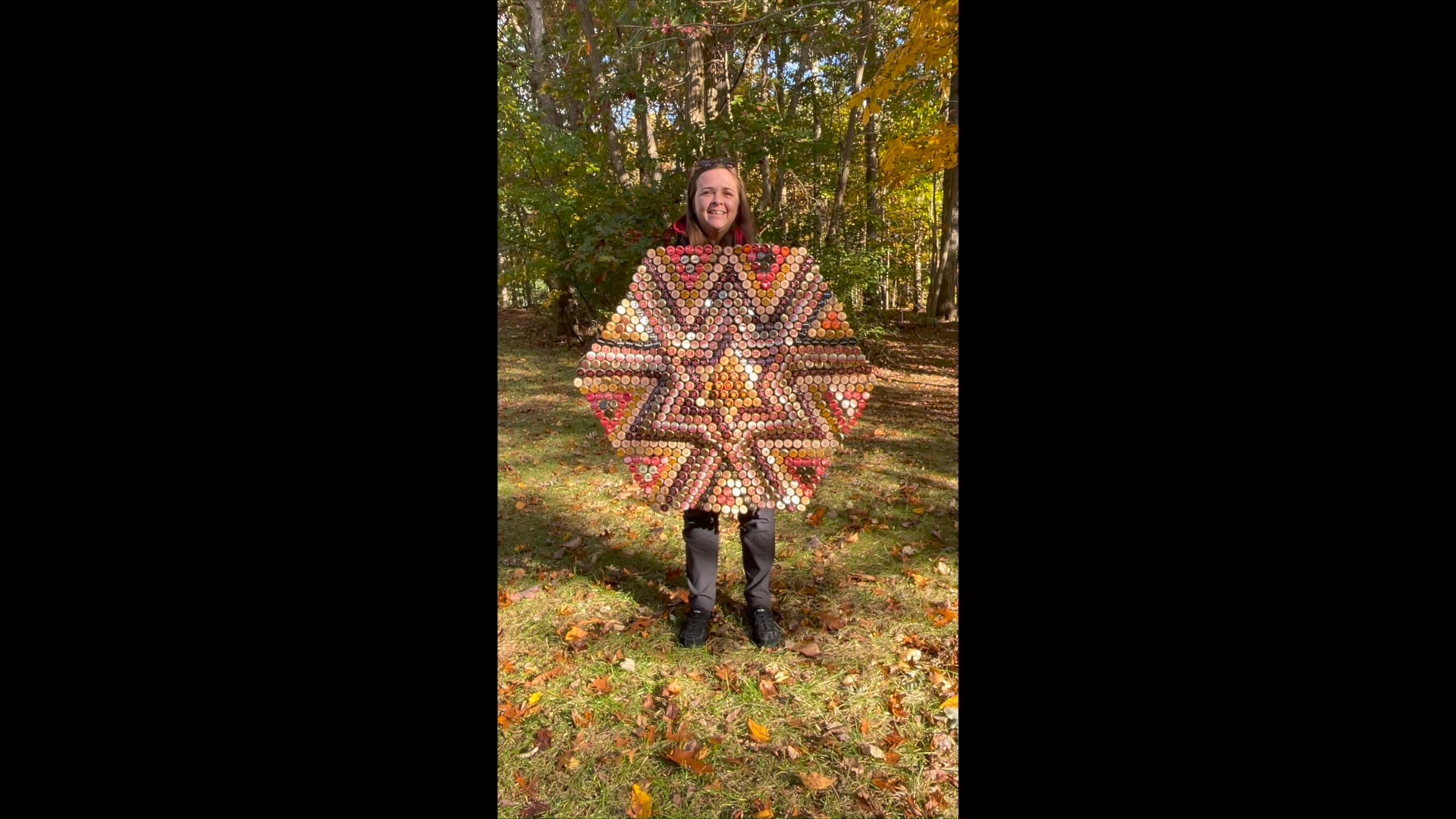 Mosaic Shield Sculpture 2011